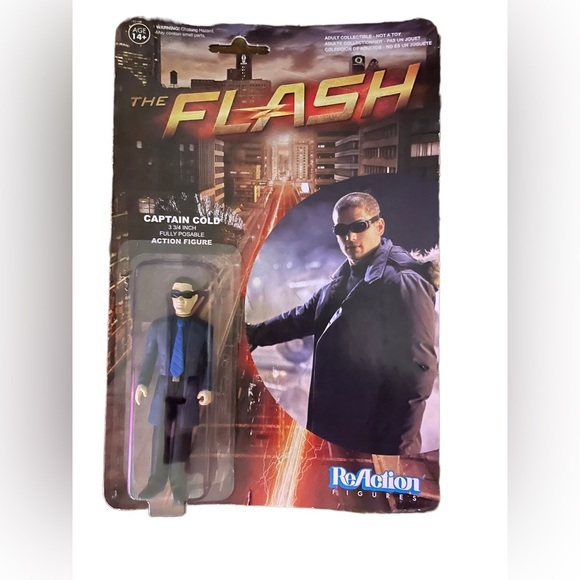 Funko | Toys | The Flash Captain Cold Action Figure New Funko X Super 7 ...